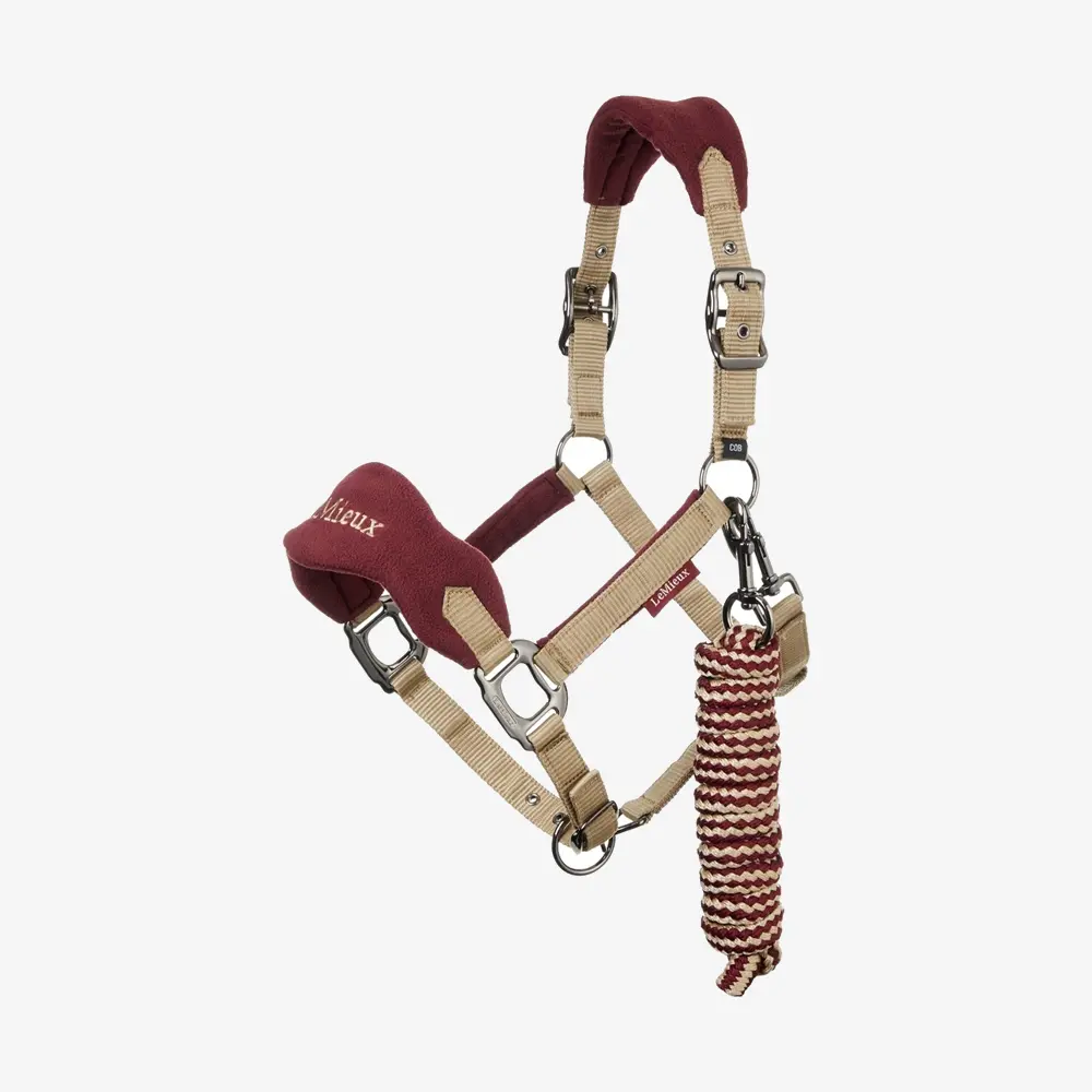 LeMieux Vogue Headcollar & Leadrope Chilli | Wadswick Ltd.