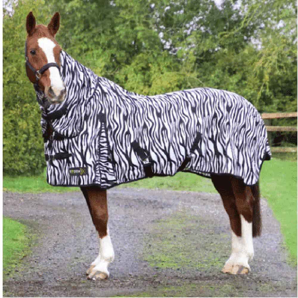StormX Original Zebra Print Fly Rug | Wadswick Country Store