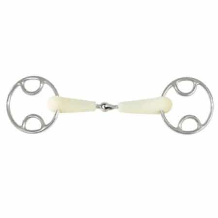 Happy Mouth Jointed Mouth Loop Bevel Ring Gag Bit | Wadswick Country ...
