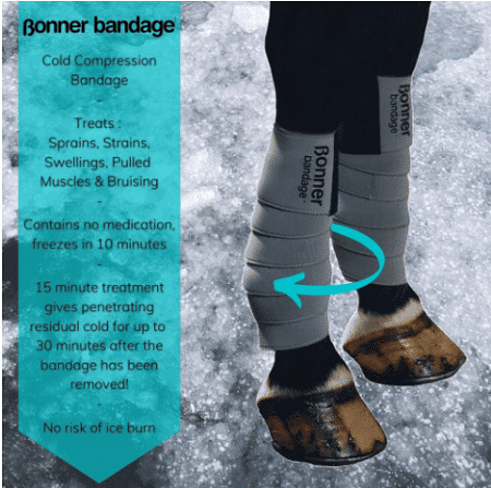 Equetech Equine Ice Bonner Bandage | Wadswick Country Store Ltd