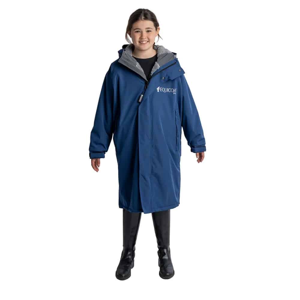 Equicoat Pro Childrens Coat Navy | Wadswick Country Store Ltd