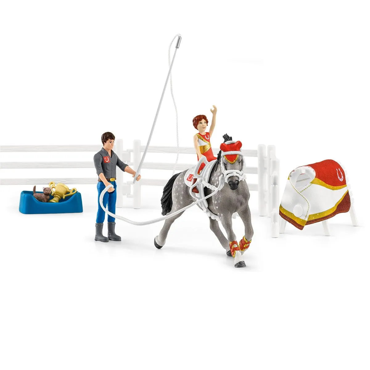 Schleich Horse Club Mia’s Vaulting Riding Set| Wadswick