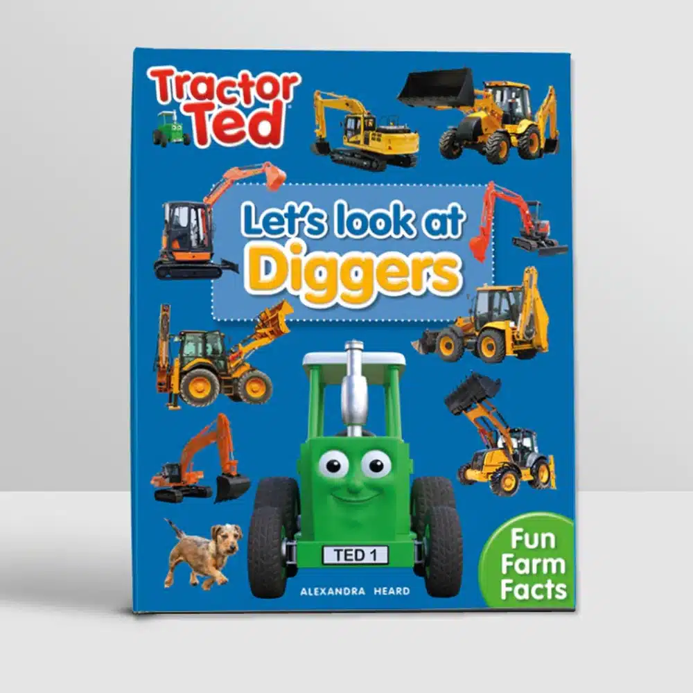 Tractor Ted Lets Look At Diggers Book | Wadswick Country Store