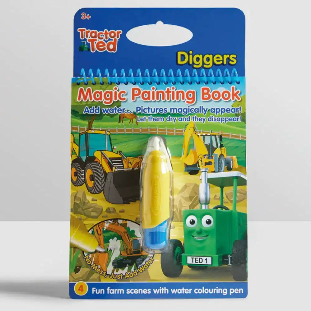 Tractor Ted Magic Painting Book Diggers | Wadswick Country Store