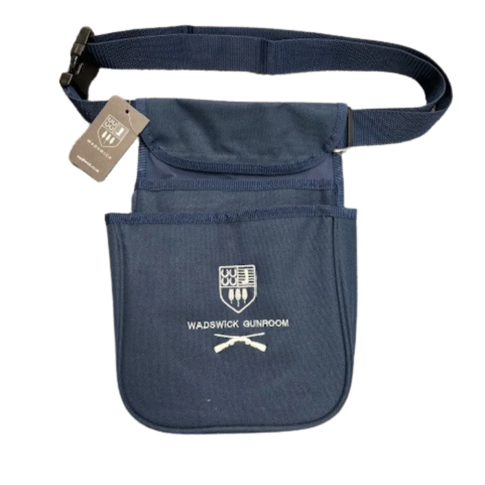 Wadswick Cartridge Pouch Blue Canvas | Wadswick Country Store Ltd