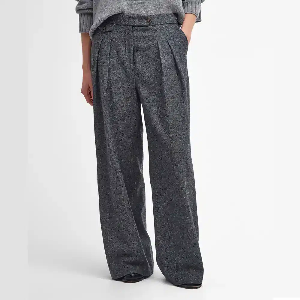 Barbour Ladies Veronica Wide Leg Trousers Multi