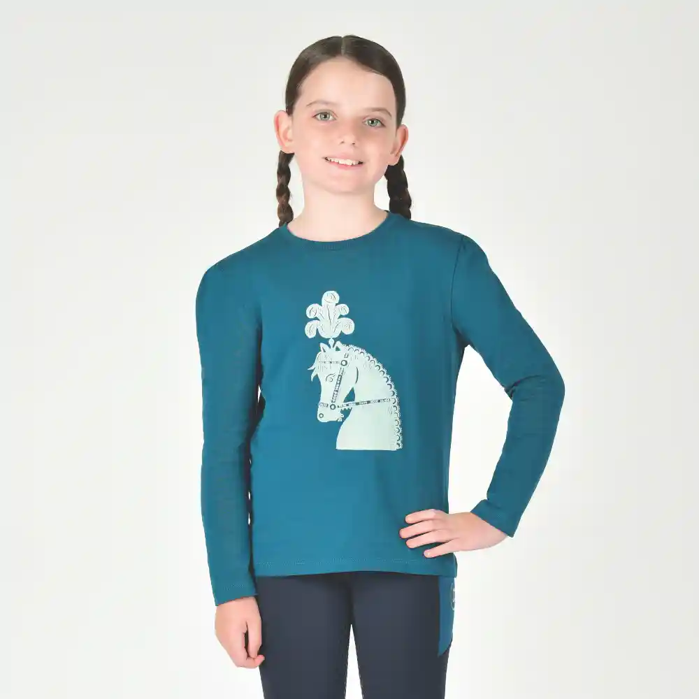 Dublin Children's Poppy Puff Sleeve Tee Legion