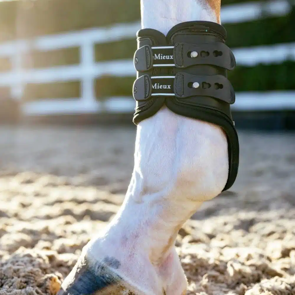 LeMieux Exo-Flex® Fetlock Boot Black/Silver | Wadswick