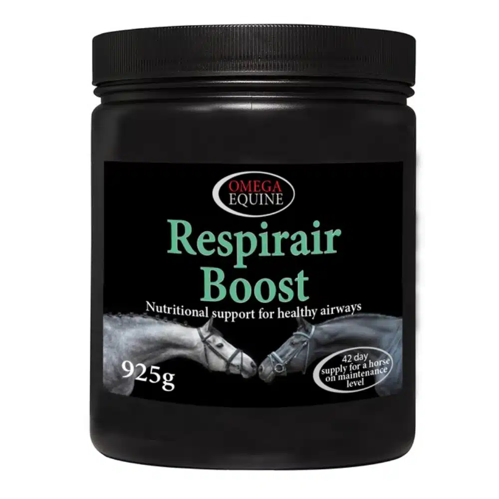 Omega Equine Respirair Boost Horse Supplement 925g | Wadswick Country ...